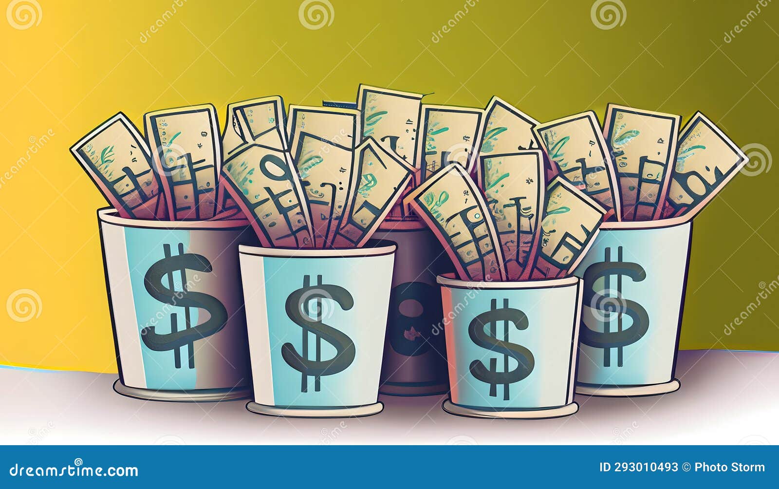 A Visual Representation Of Budget Diversity, Showcasing Different ...