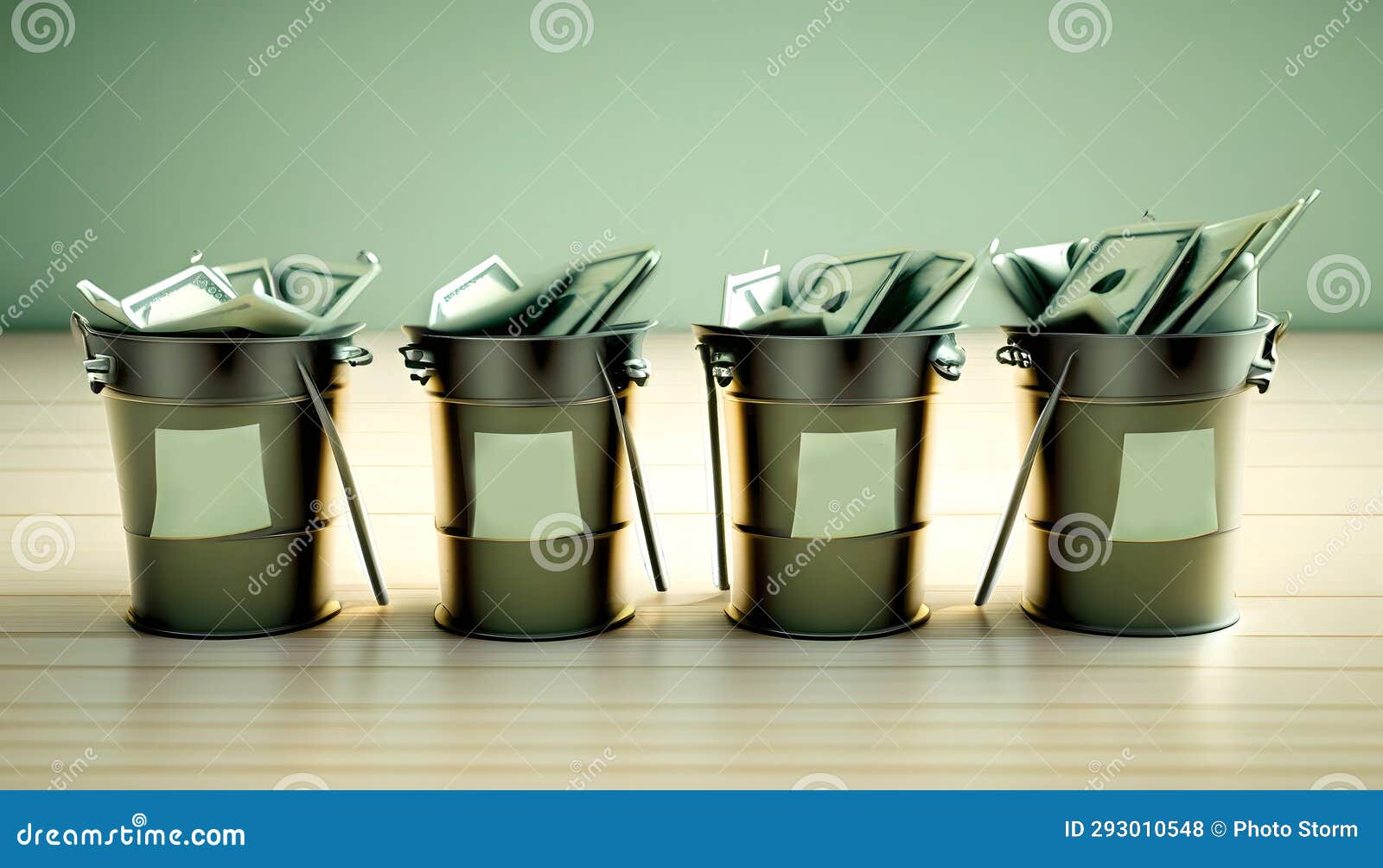 A Visual Representation of Budget Diversity, Showcasing Different ...