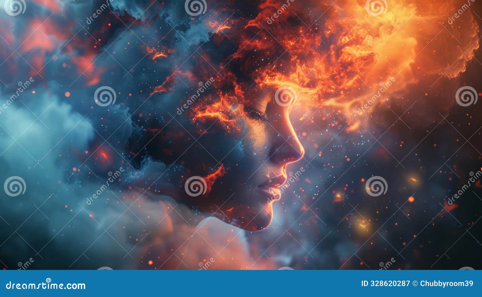 Visual Representation of Collective Unconscious, Bursting with Dreams ...