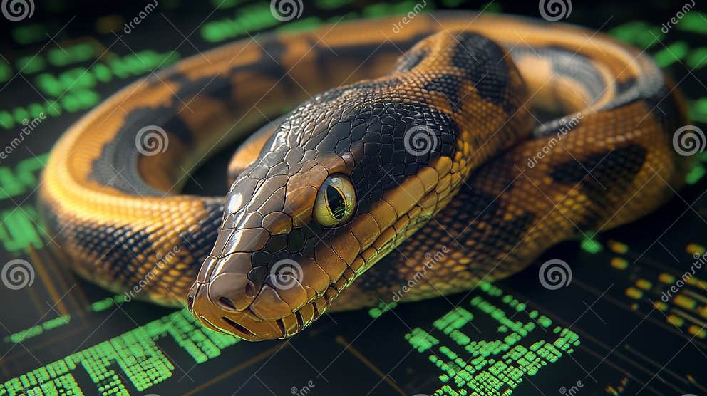 A Visual Representation Comparing Python and JavaScript, Including a ...