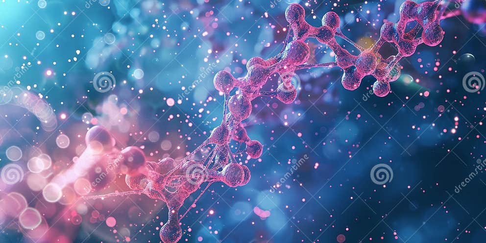 Visual Representation of a Complex Molecular Structure Featuring a ...