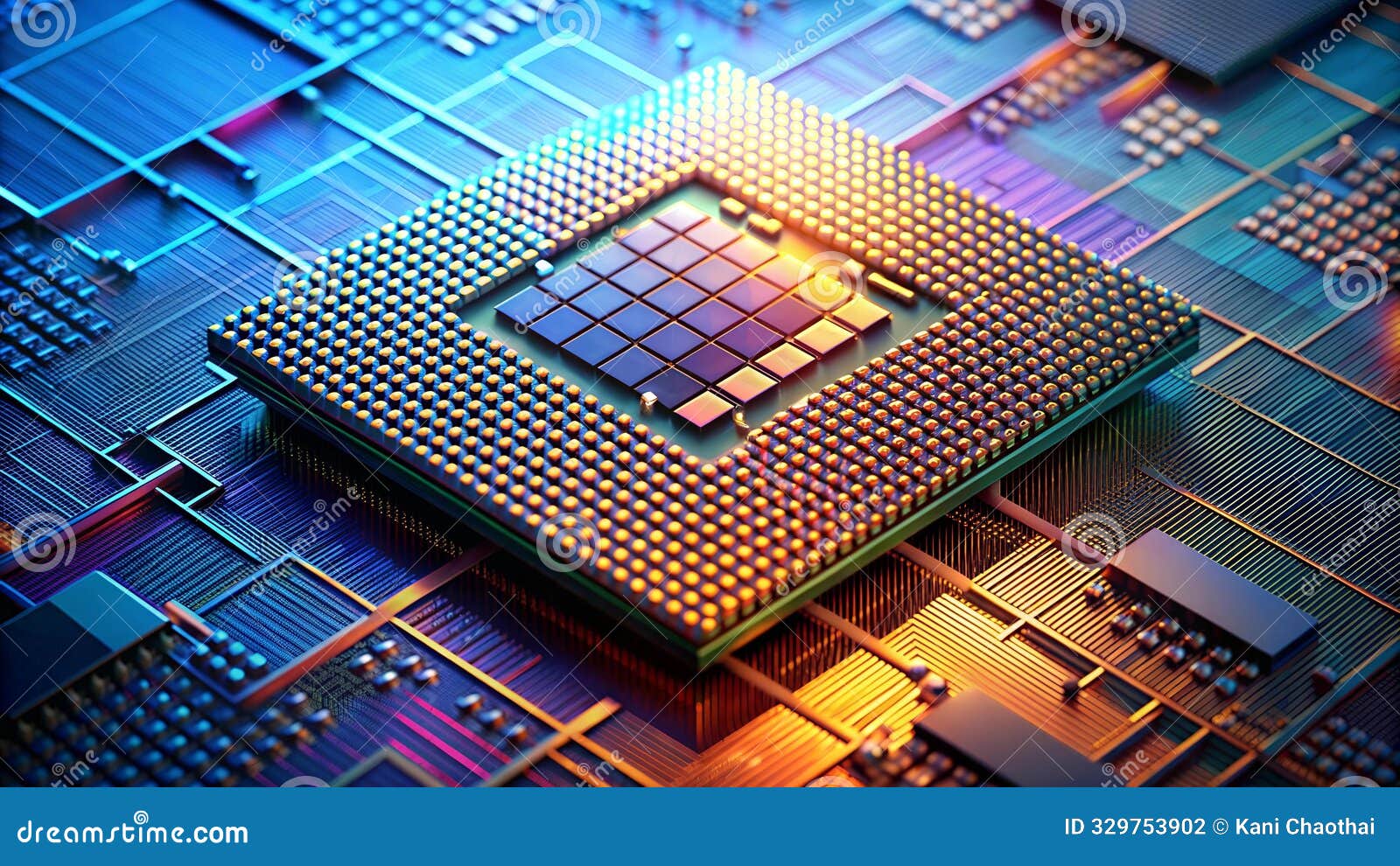 A Visual Representation of the Complex Process of Creating a CPU Chip ...