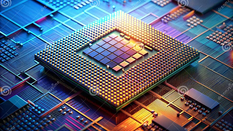 A Visual Representation of the Complex Process of Creating a CPU Chip ...