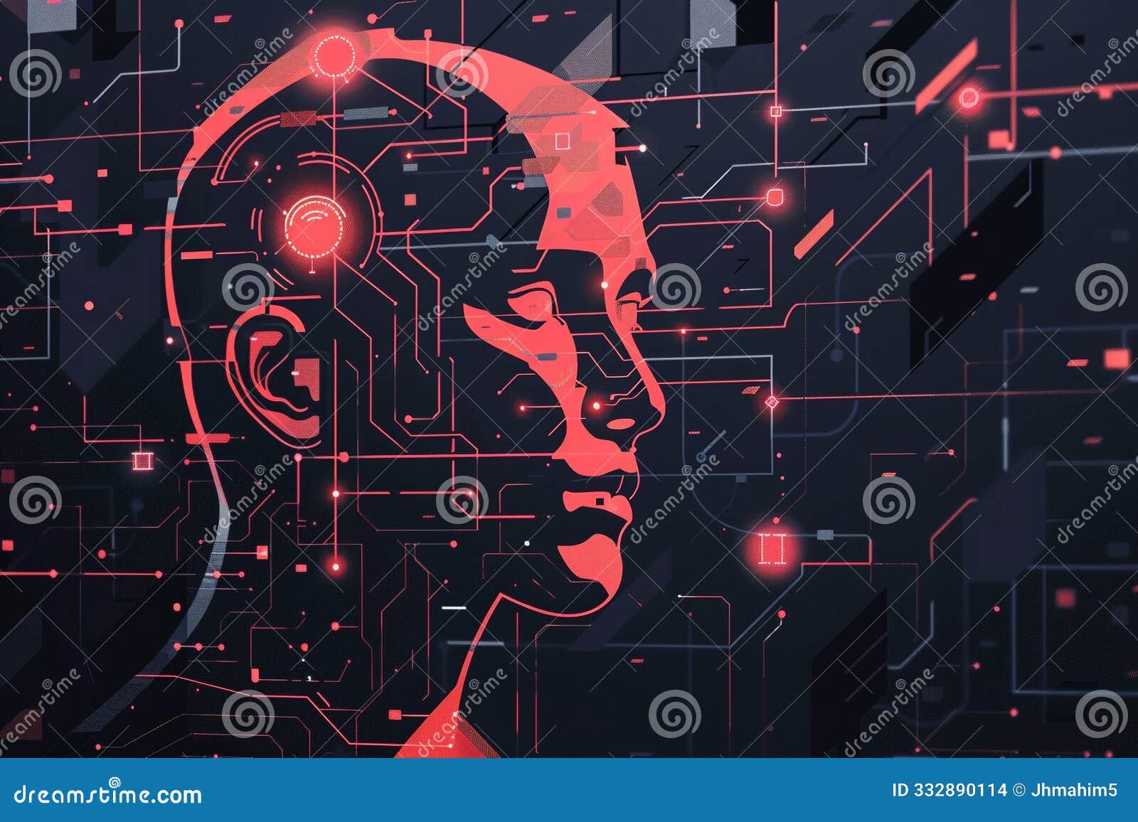 A Visual Representation of the Concept of AI Mitigation Stock ...