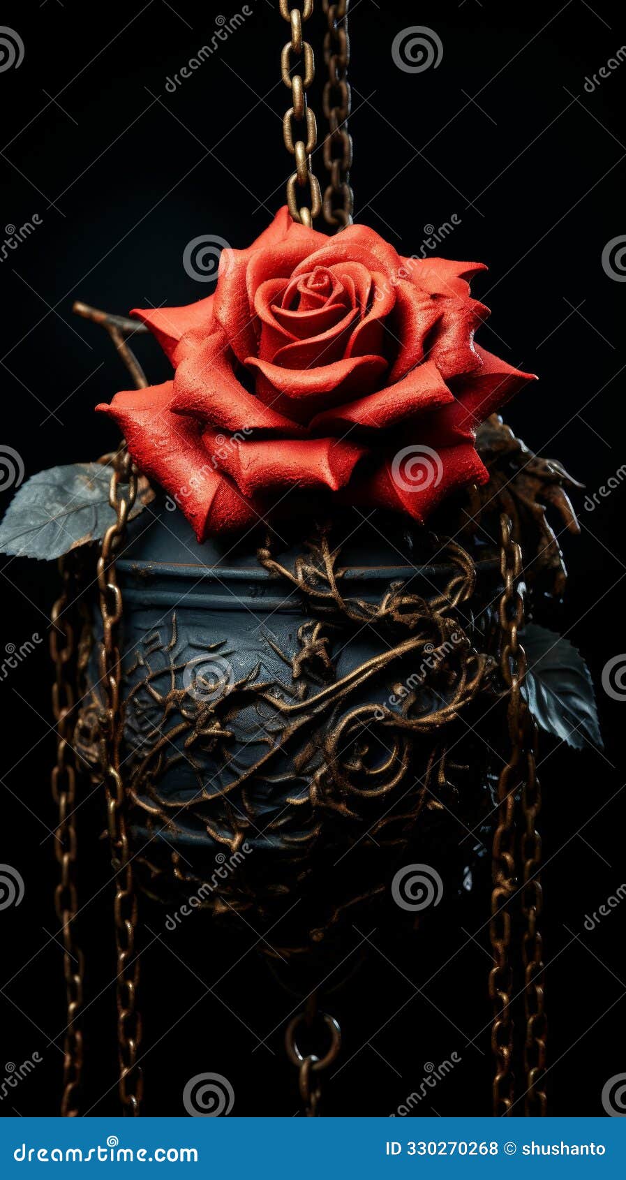 A Visual Representation of a Concept of Emotion Such As Love Loss or ...