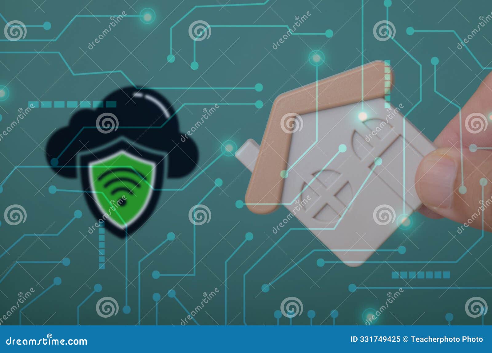 This Visual Representation Conveys the Idea of Remote Monitoring and ...