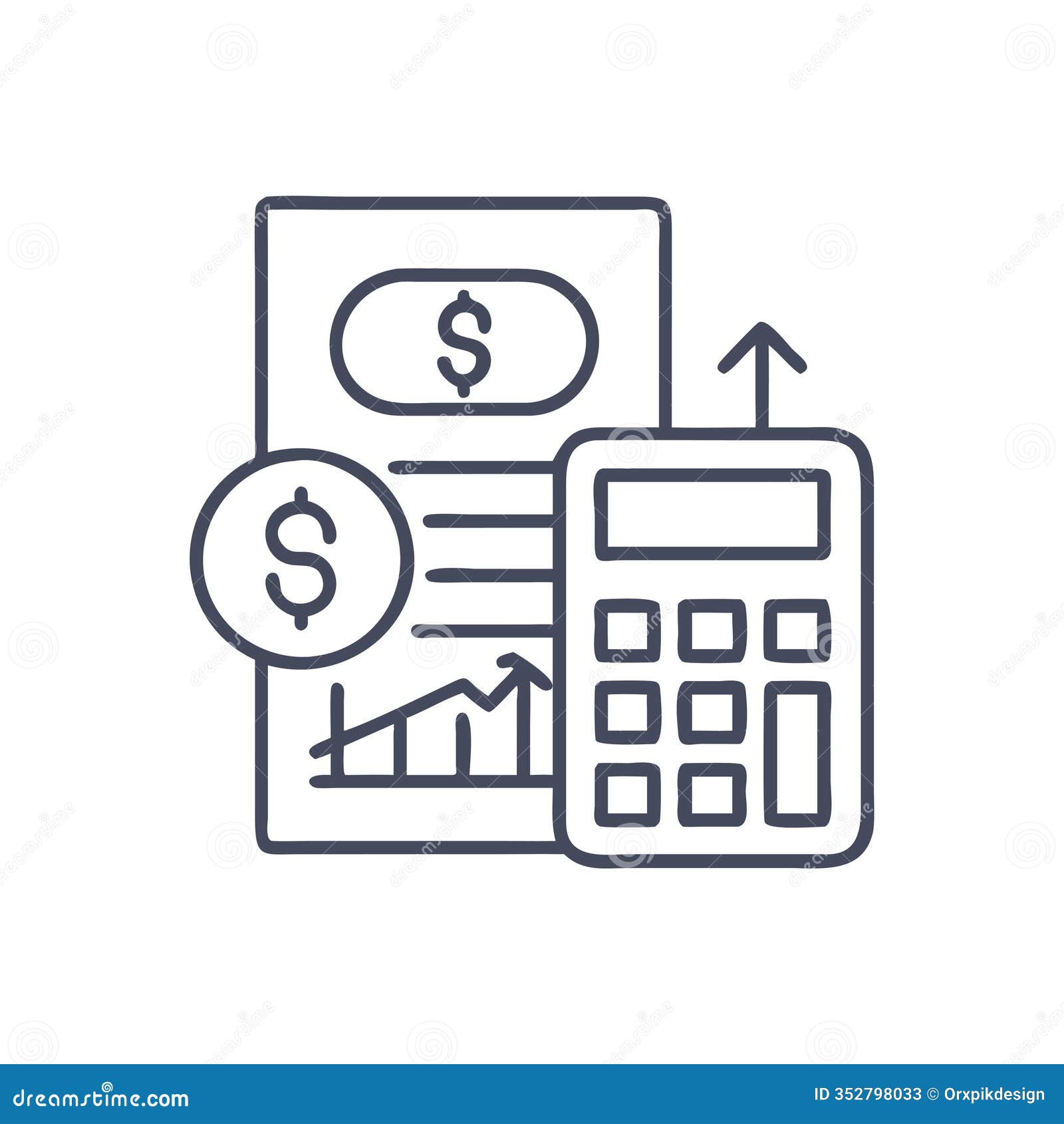 Visual Representation Of Cost Benefit Ratios Cartoon Vector ...
