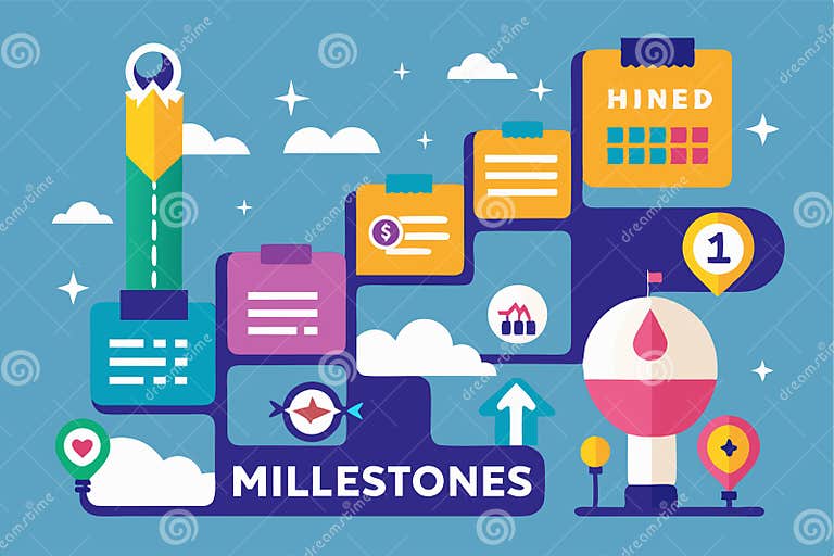 Visual Representation of Customizable Milestones for Tracking Business ...