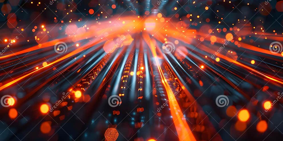 Visual Representation of Data Transfer through Illuminated Technology ...