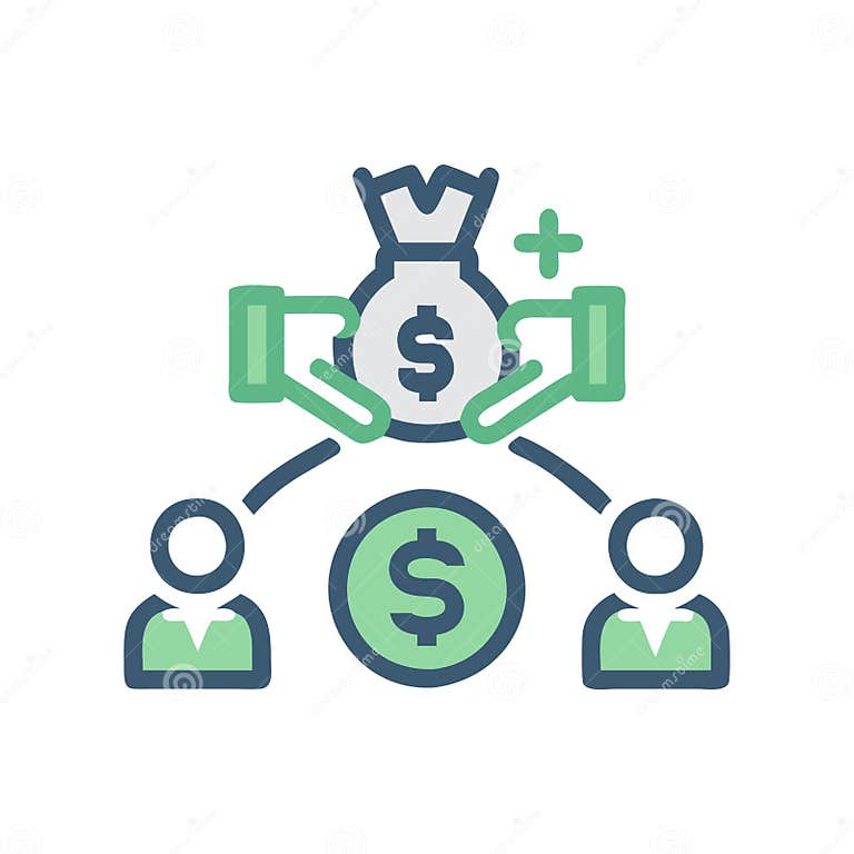 Visual Representation of Debt Financing Strategies Stock Vector ...