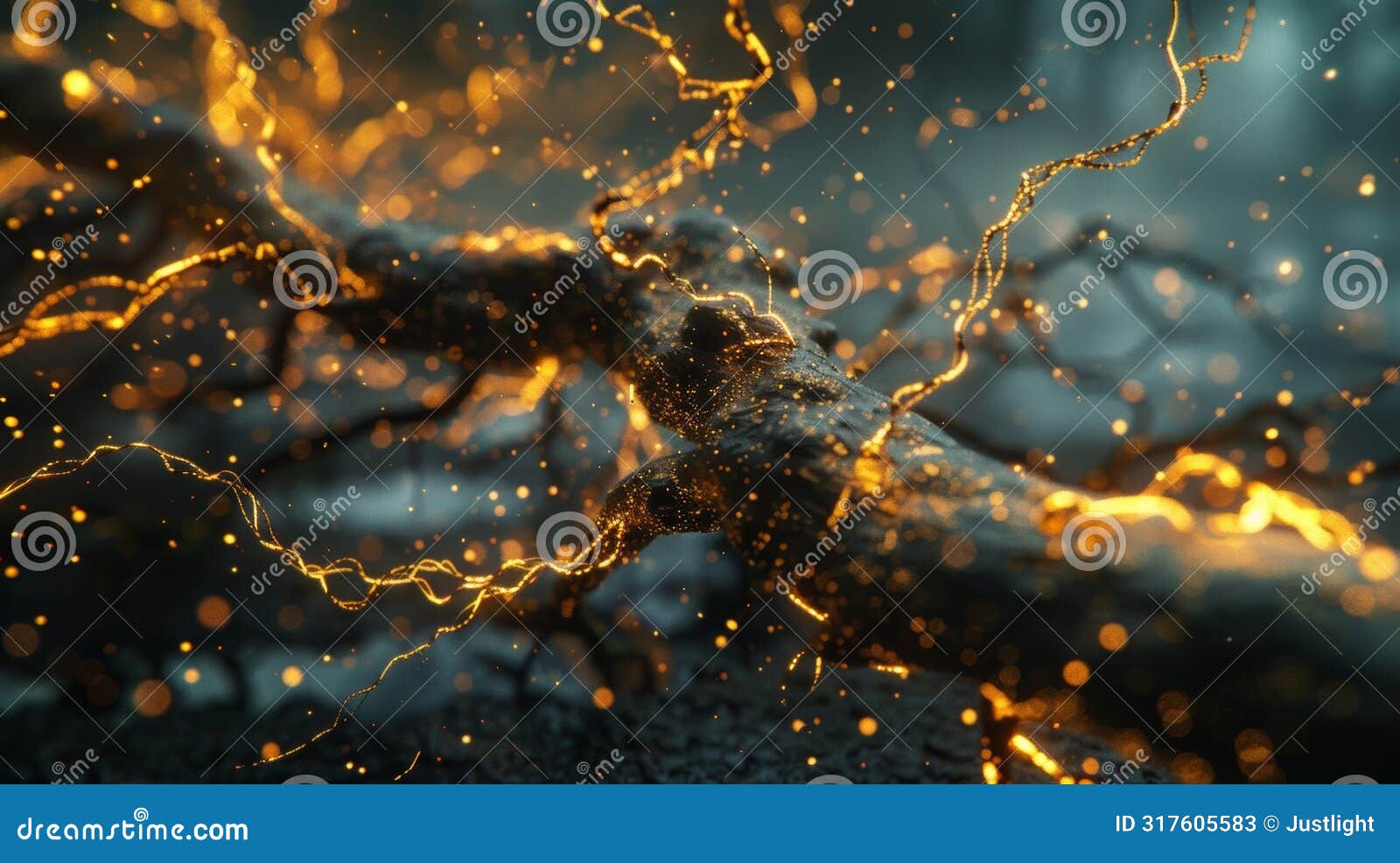 A Visual Representation of a Decay Chain As a Branching Tree with Each ...