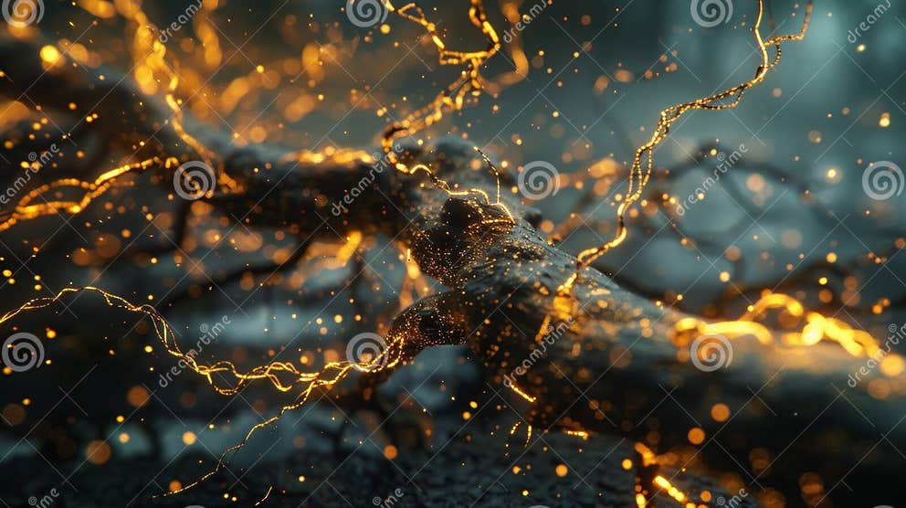 A Visual Representation of a Decay Chain As a Branching Tree with Each ...