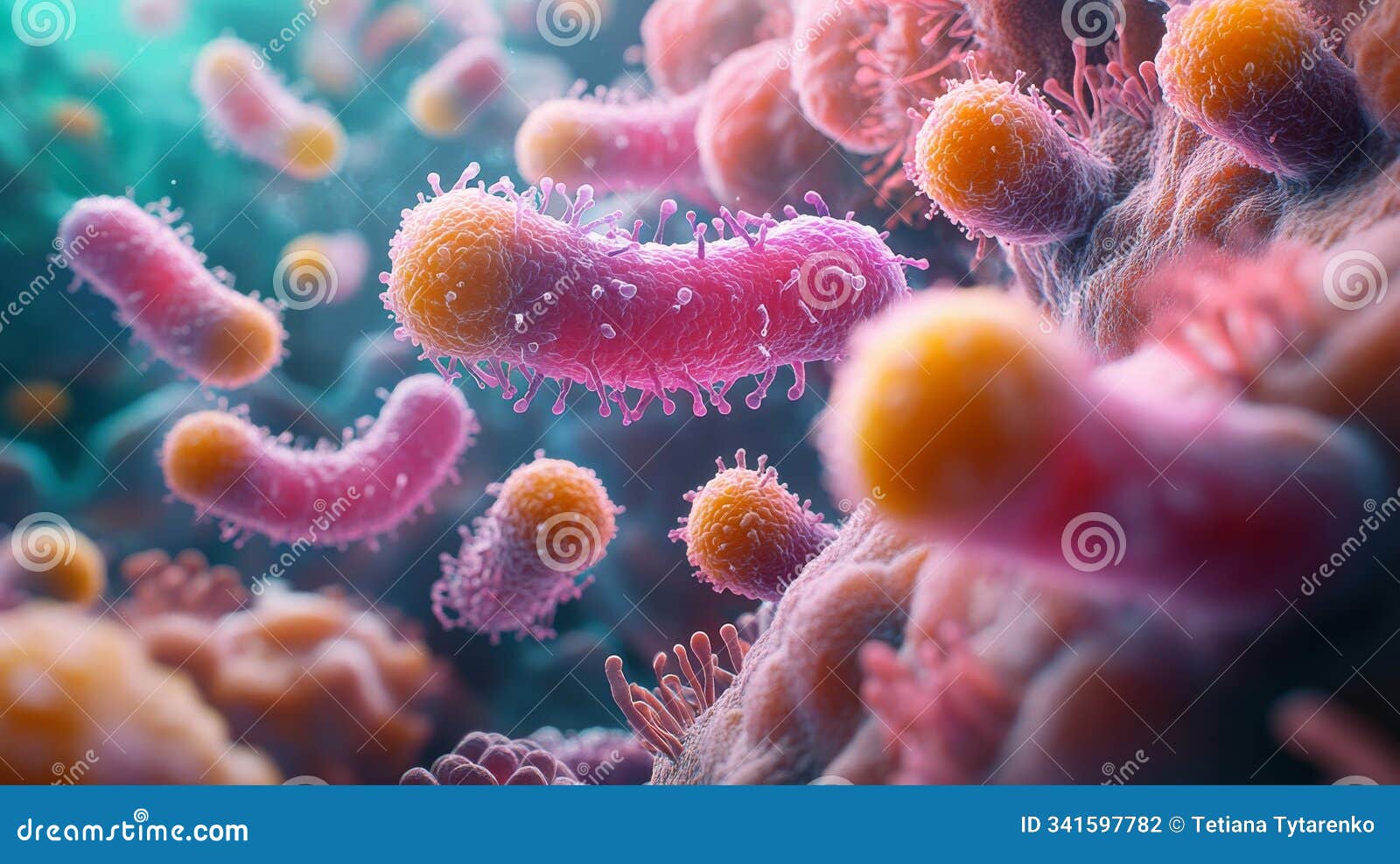 Visual Representation of the Diverse Human Gut Microbiome Displaying ...