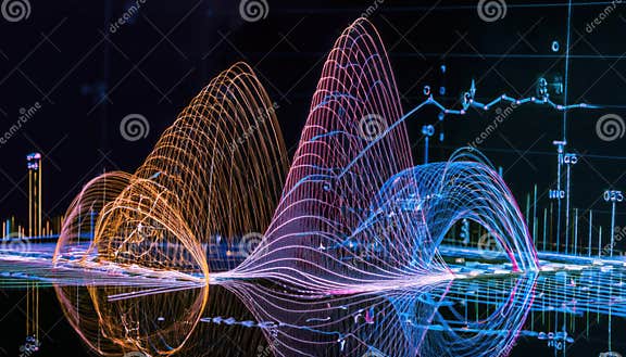 Visual Representation of Firefly Quantum Wave Function Showcasing ...