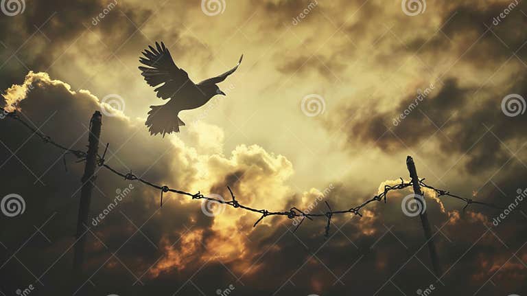 A Visual Representation of Freedom in Nature, Symbolizing Limitless ...