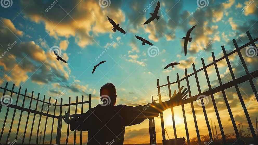 A Visual Representation of Freedom in Nature, Symbolizing Limitless ...