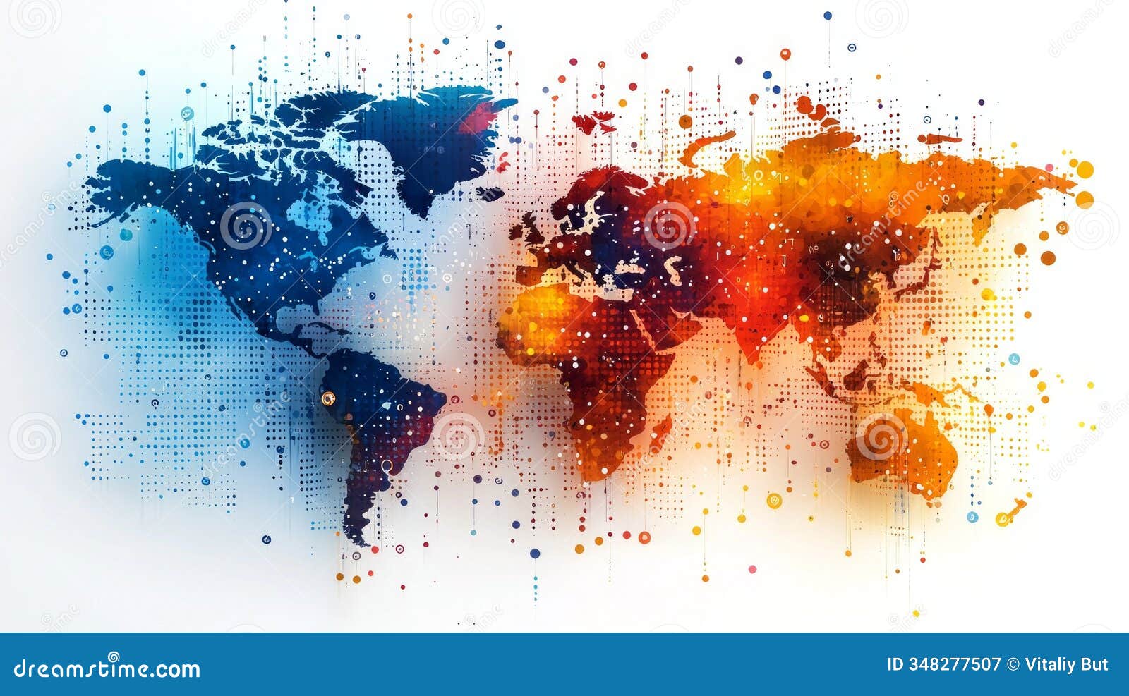 Visual Representation of Global Elections Highlighting Various Voting ...