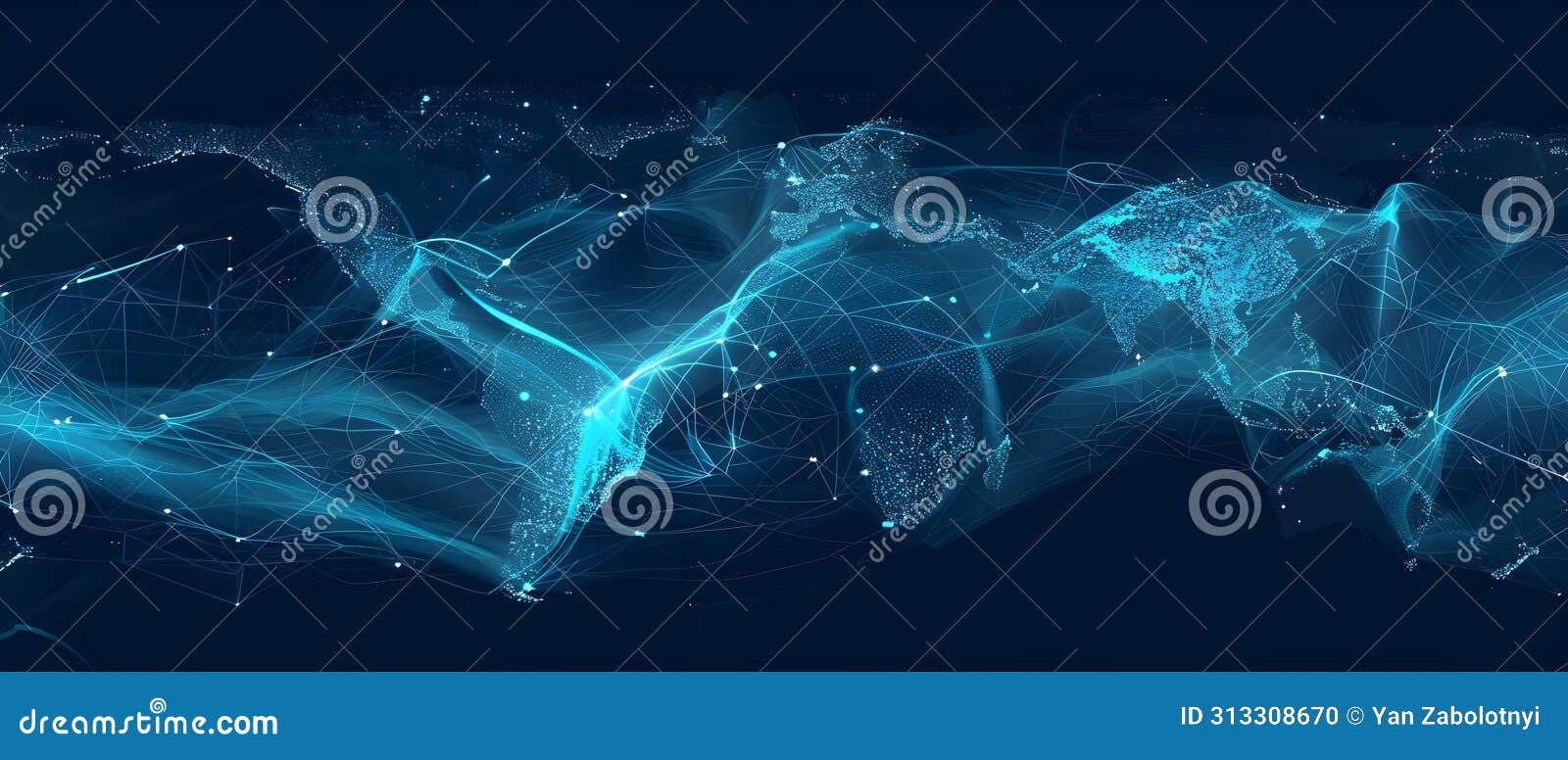 Visual Representation of Global Network Connectivity in the Americas ...