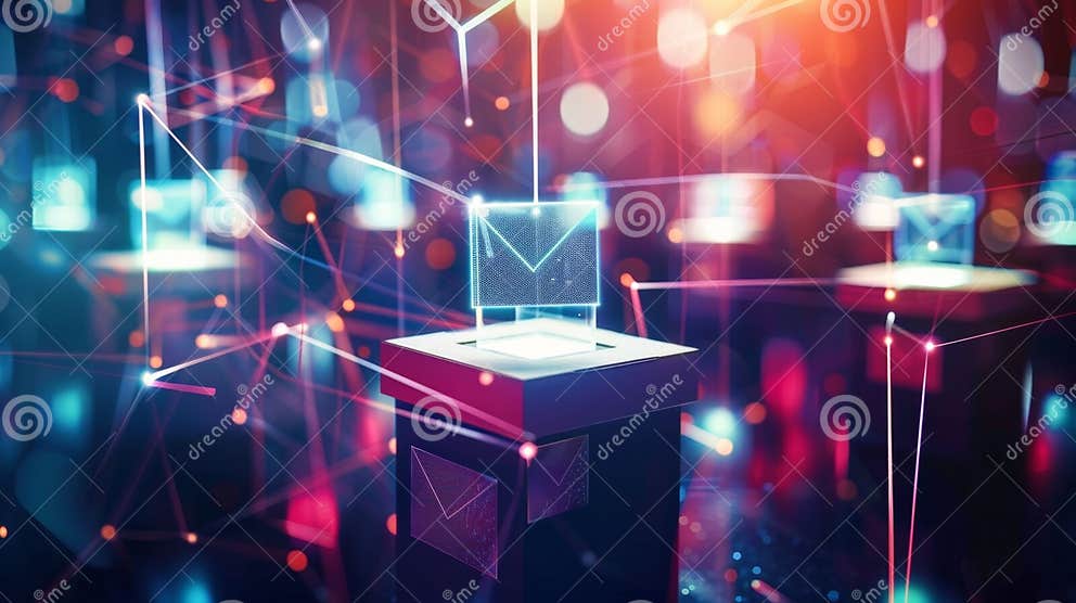 A Visual Representation of How a Blockchainbased Voting System Can ...