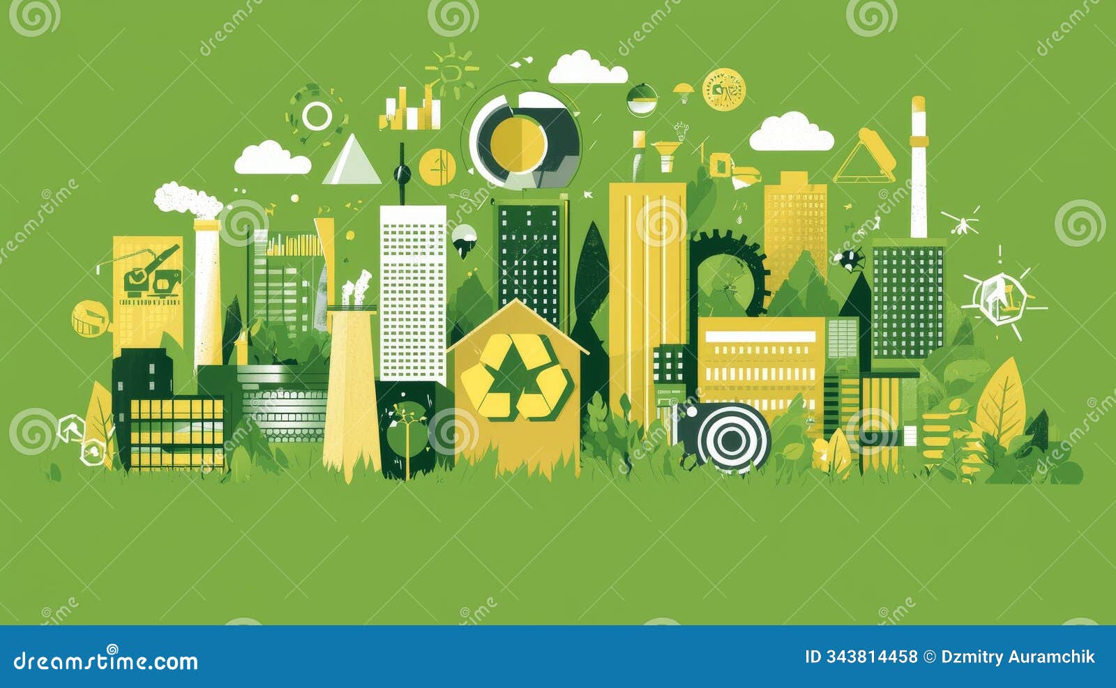 Visual Representation of How Resources are Reused, Recycled, and ...