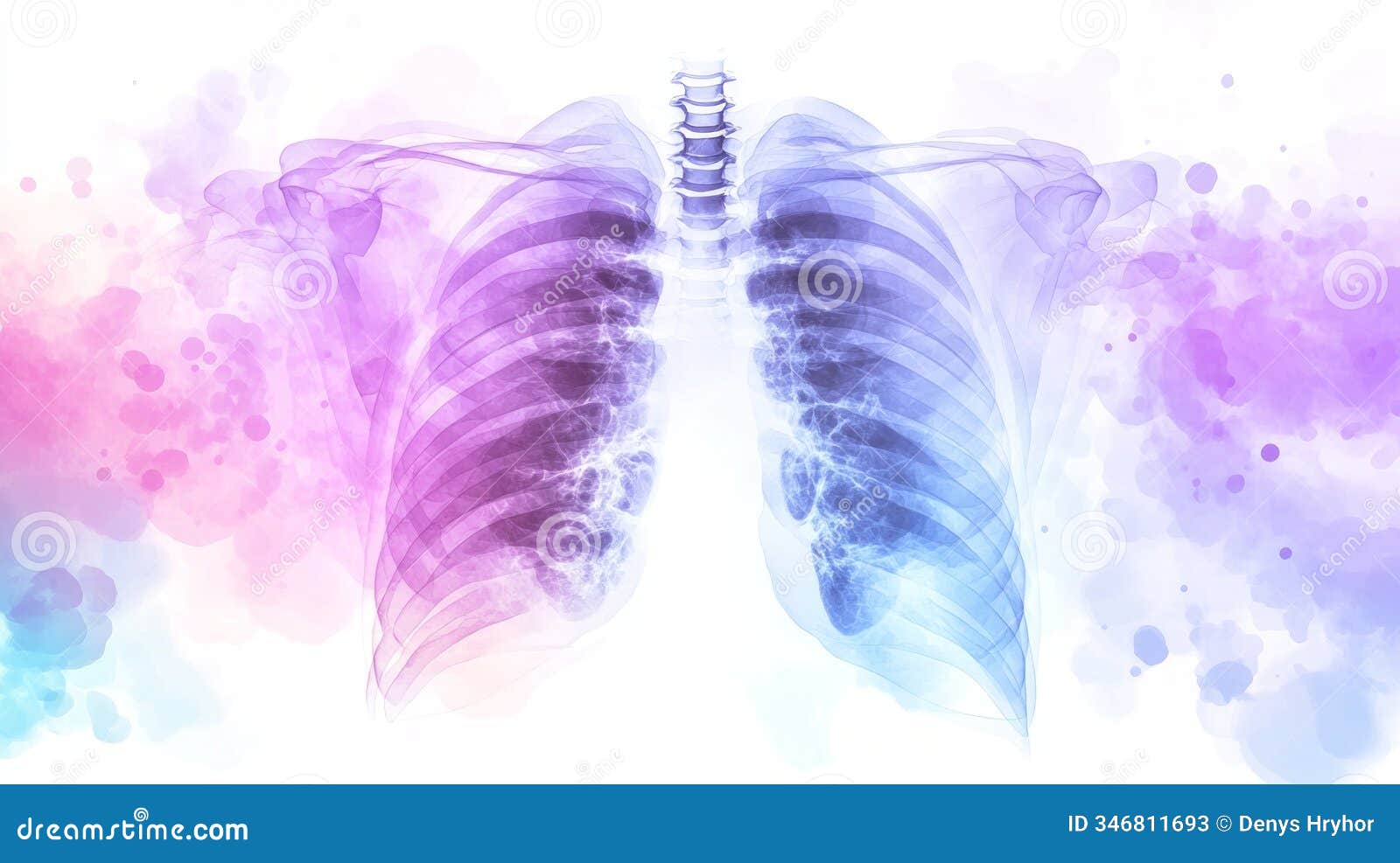 Visual Representation of Human Lungs Reveals the Rib Structure and ...