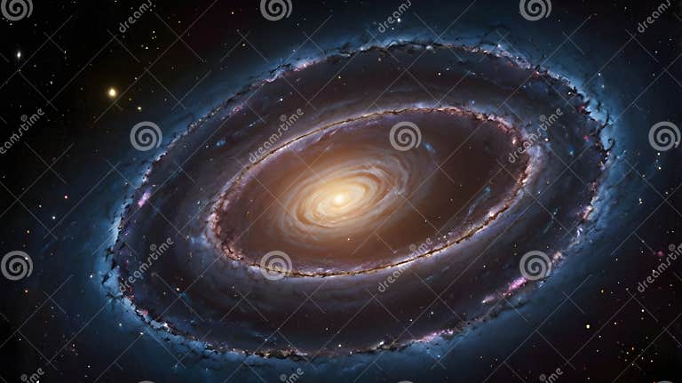 A Visual Representation of the Multiverse Theory Stock Illustration ...