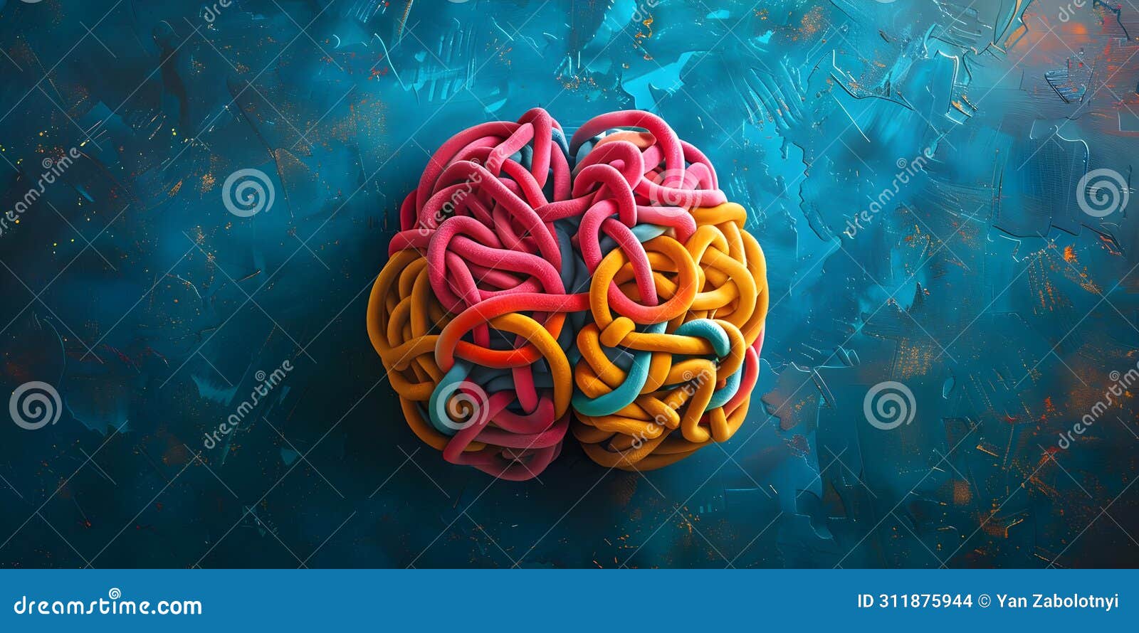 Visual Representation of Neurodiversity with Interconnected Lines ...