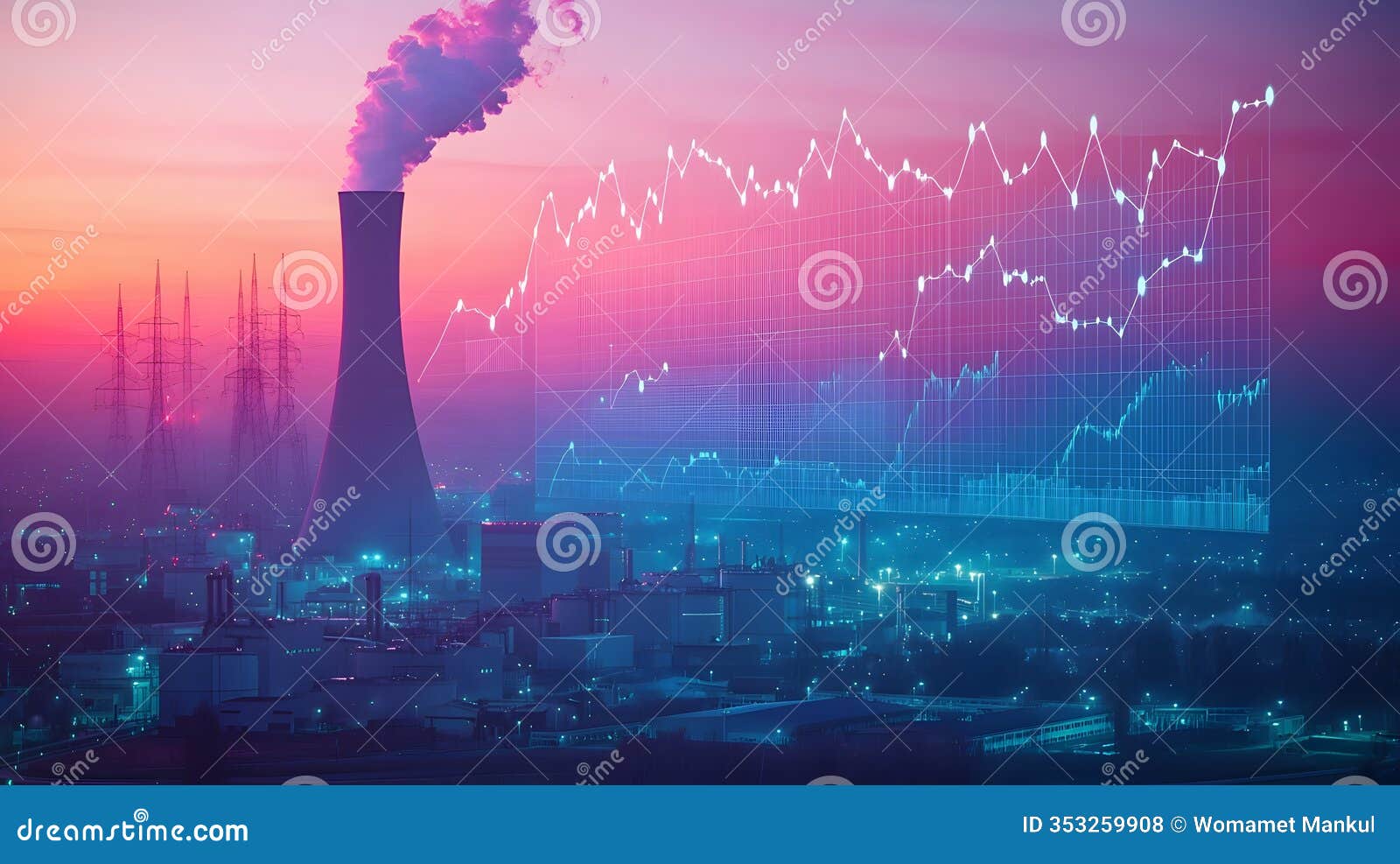 Visual Representation of Nuclear Energy Growth Forecast with Graphs and ...