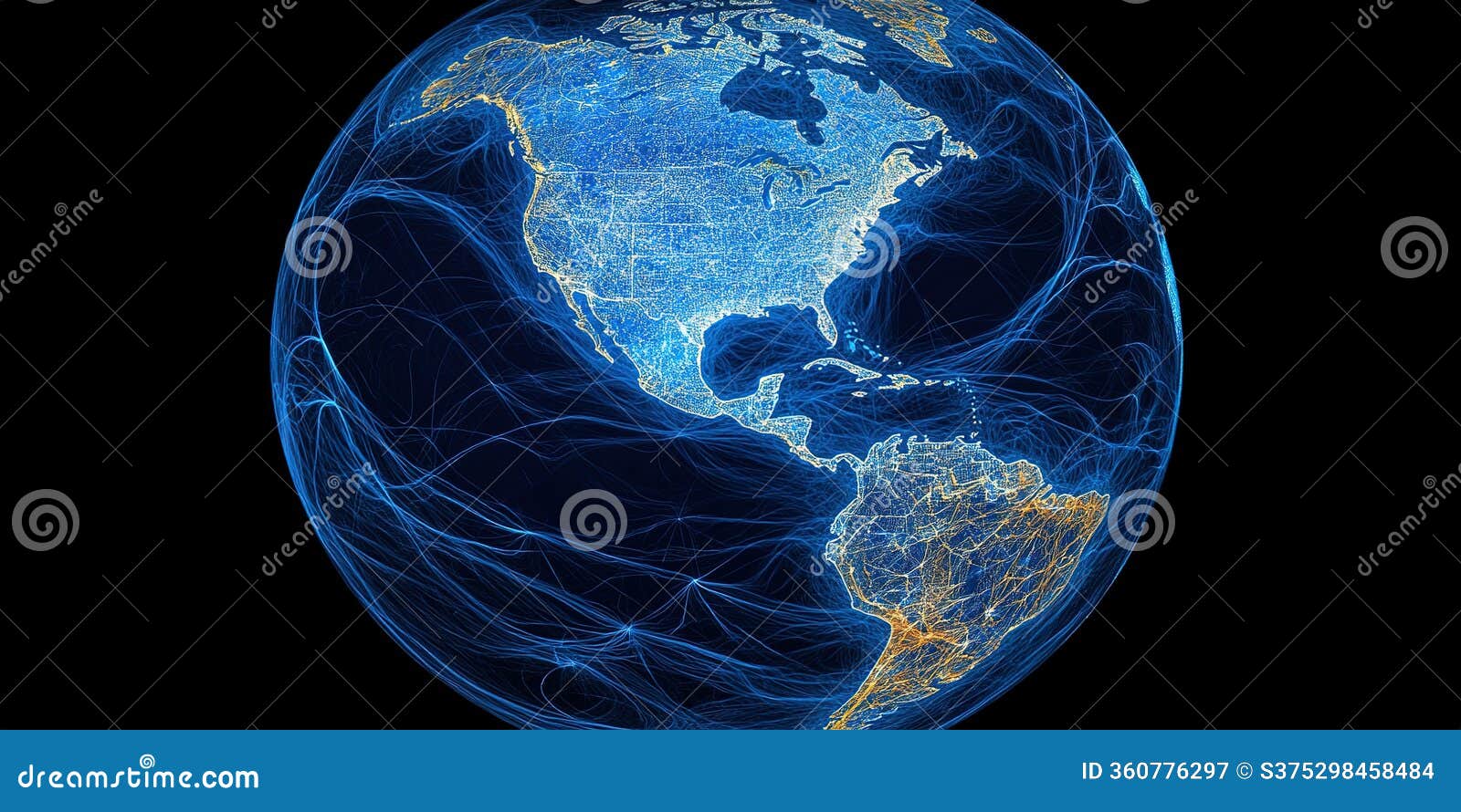 Visual Representation of Ocean Currents and Circulation Patterns Across ...
