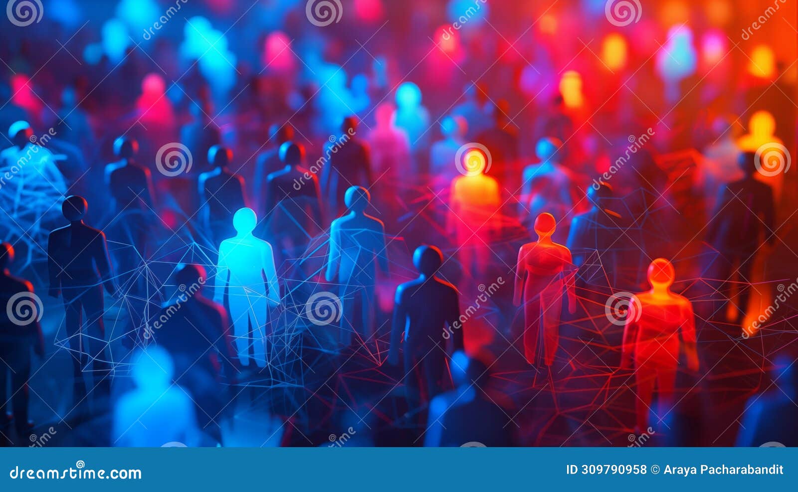 Visual Representation of Vast Interpersonal Communication Network ...