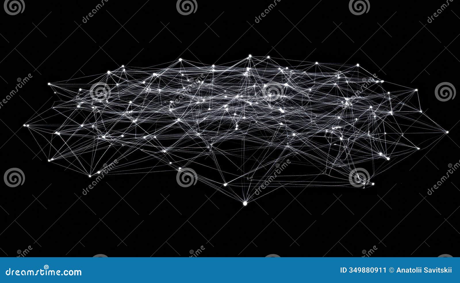 Visual Representation of an Open Network Symbol Featuring Intricate ...