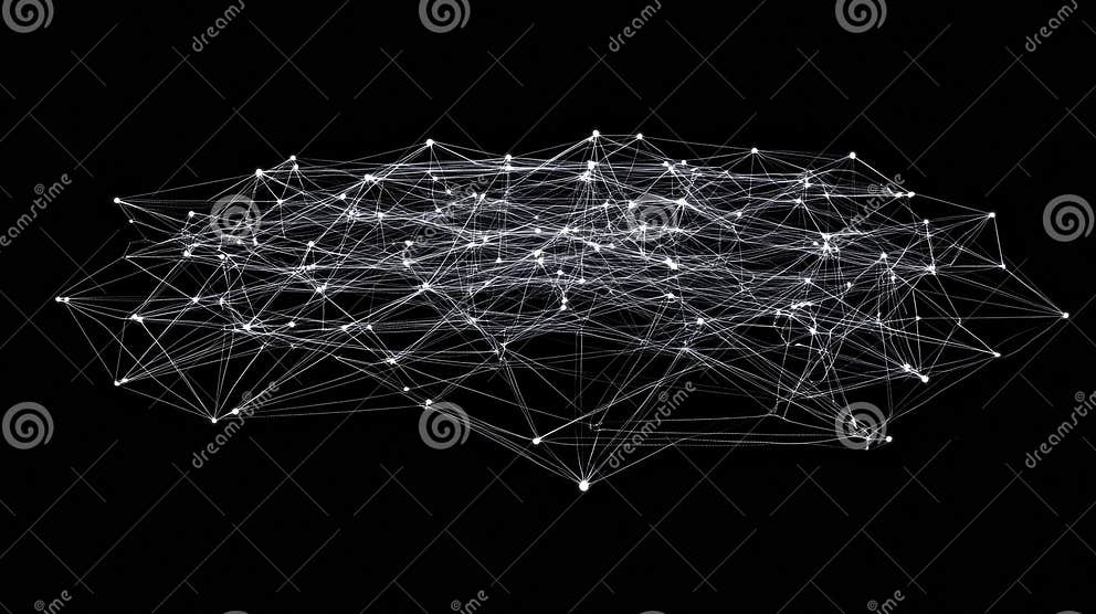 Visual Representation of an Open Network Symbol Featuring Intricate ...