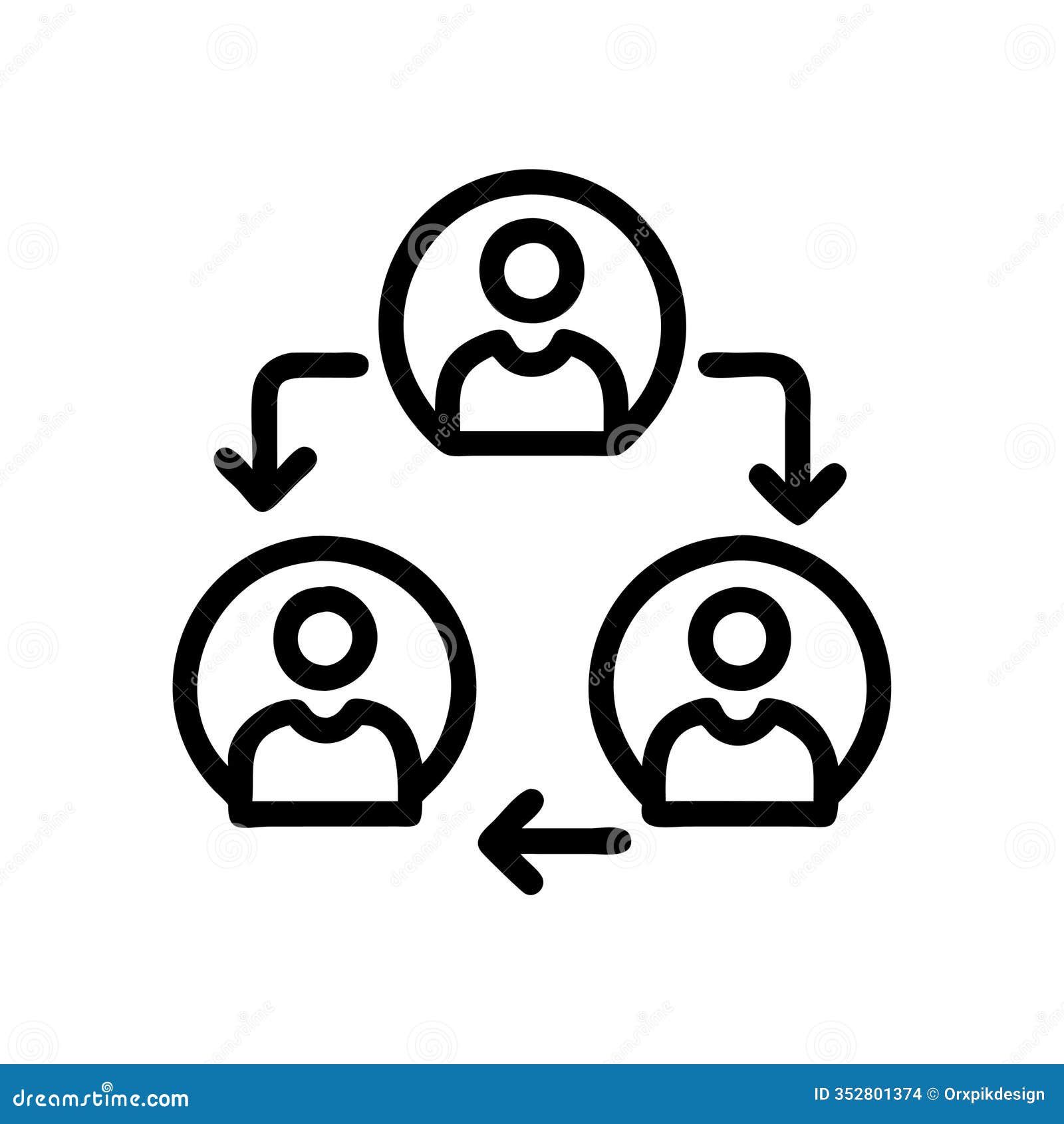 Visual Representation of Organizational Culture Stock Vector ...