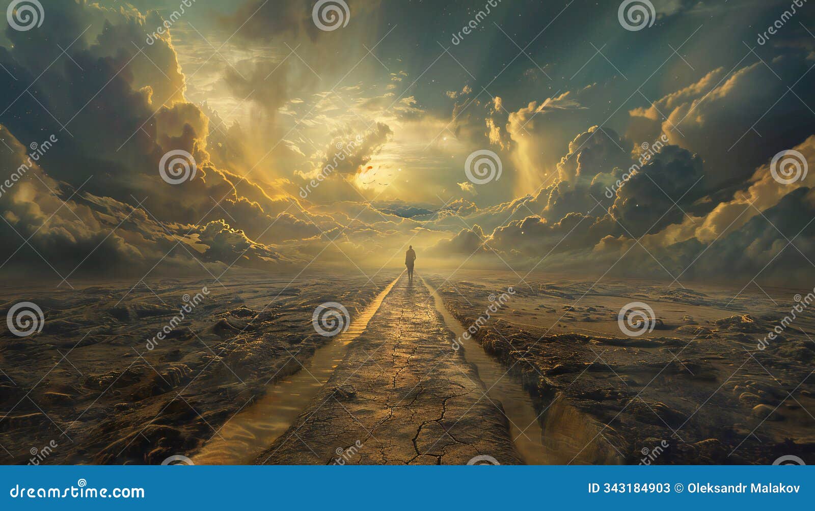A Visual Representation of a Path Leading through Both Heaven and Hell ...
