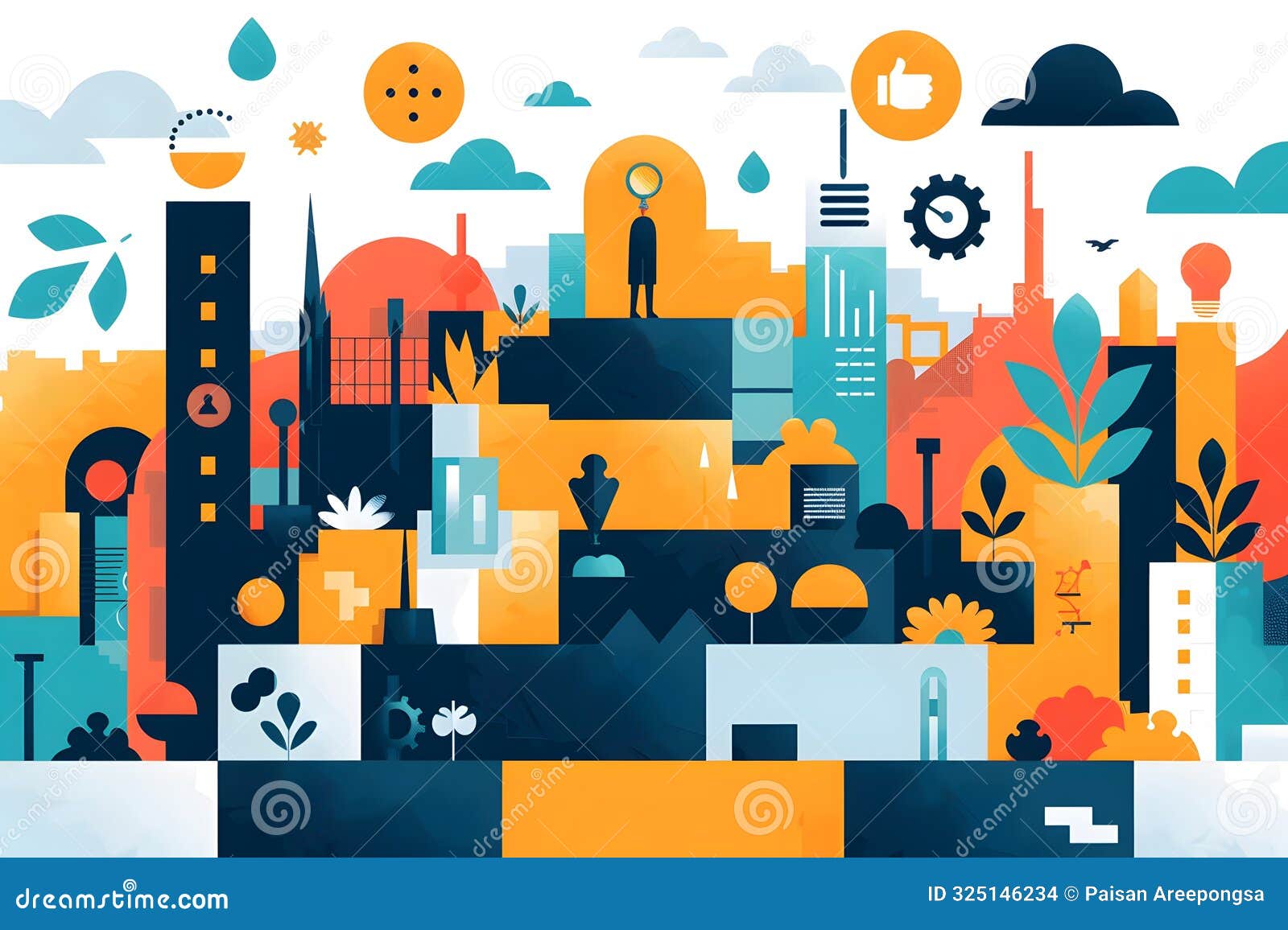 A Visual Representation of a Persons Goals, Broken Down into Steps ...