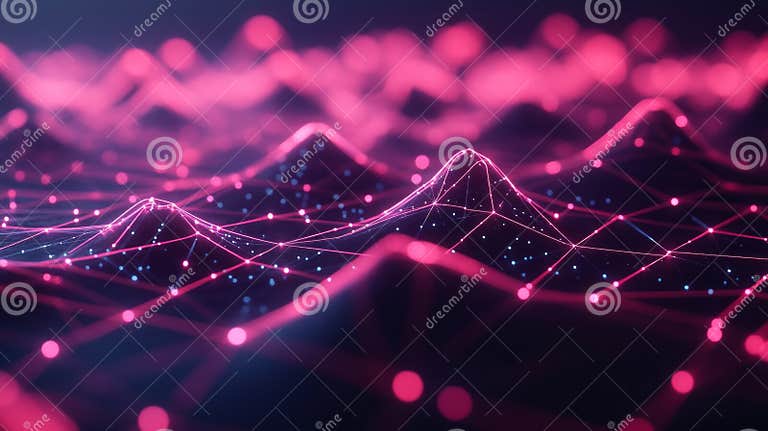 Visual Representation of Quantum Cryptography Networks Showcasing Entangled Particle Pairs ...