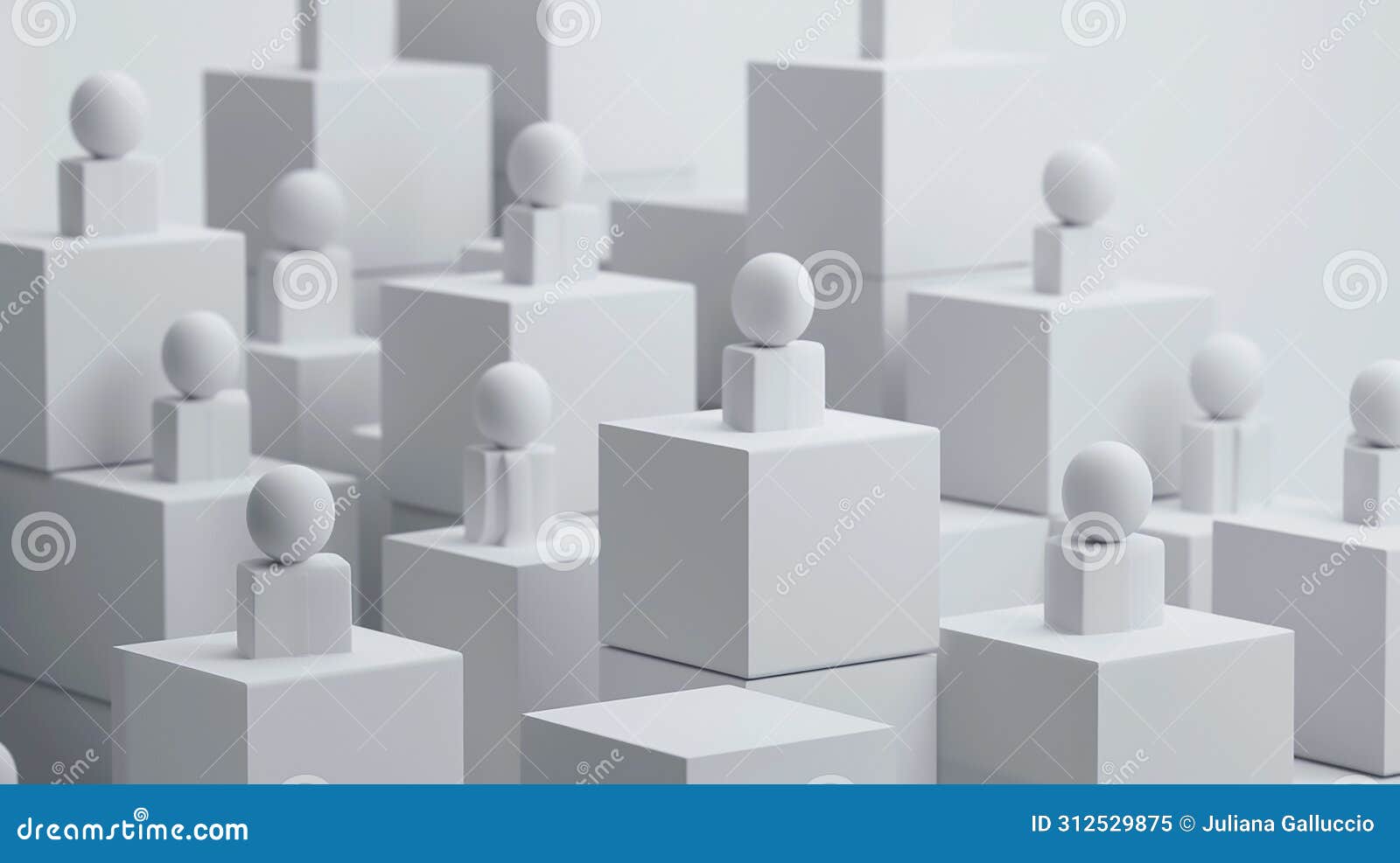 Visual Representation of Sales Team Stock Image - Image of salesforce ...