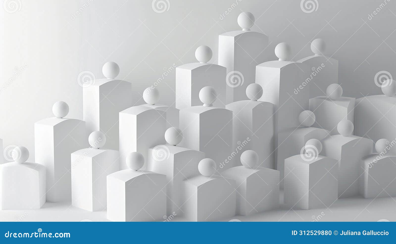 Visual Representation of Sales Team Stock Photo - Image of ...