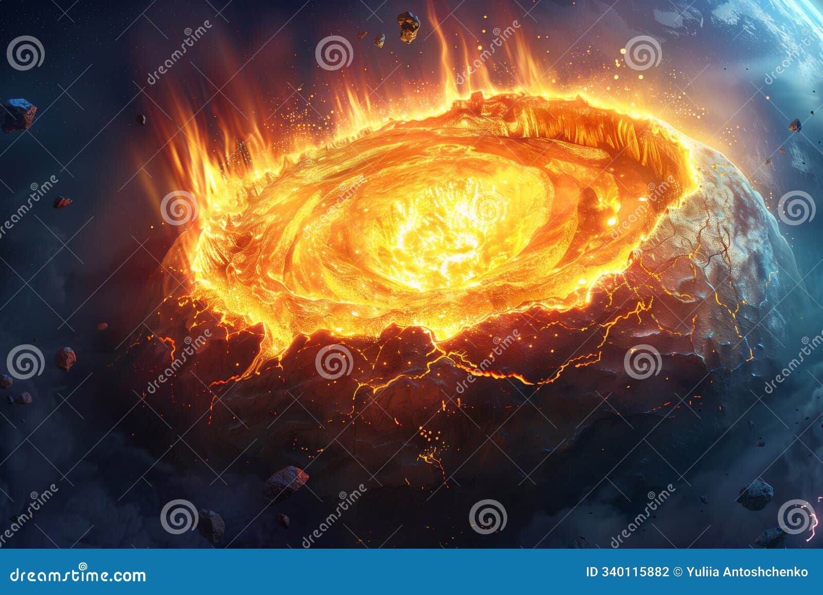 This Visual Representation Showcases the Intense Heat and Fluid ...