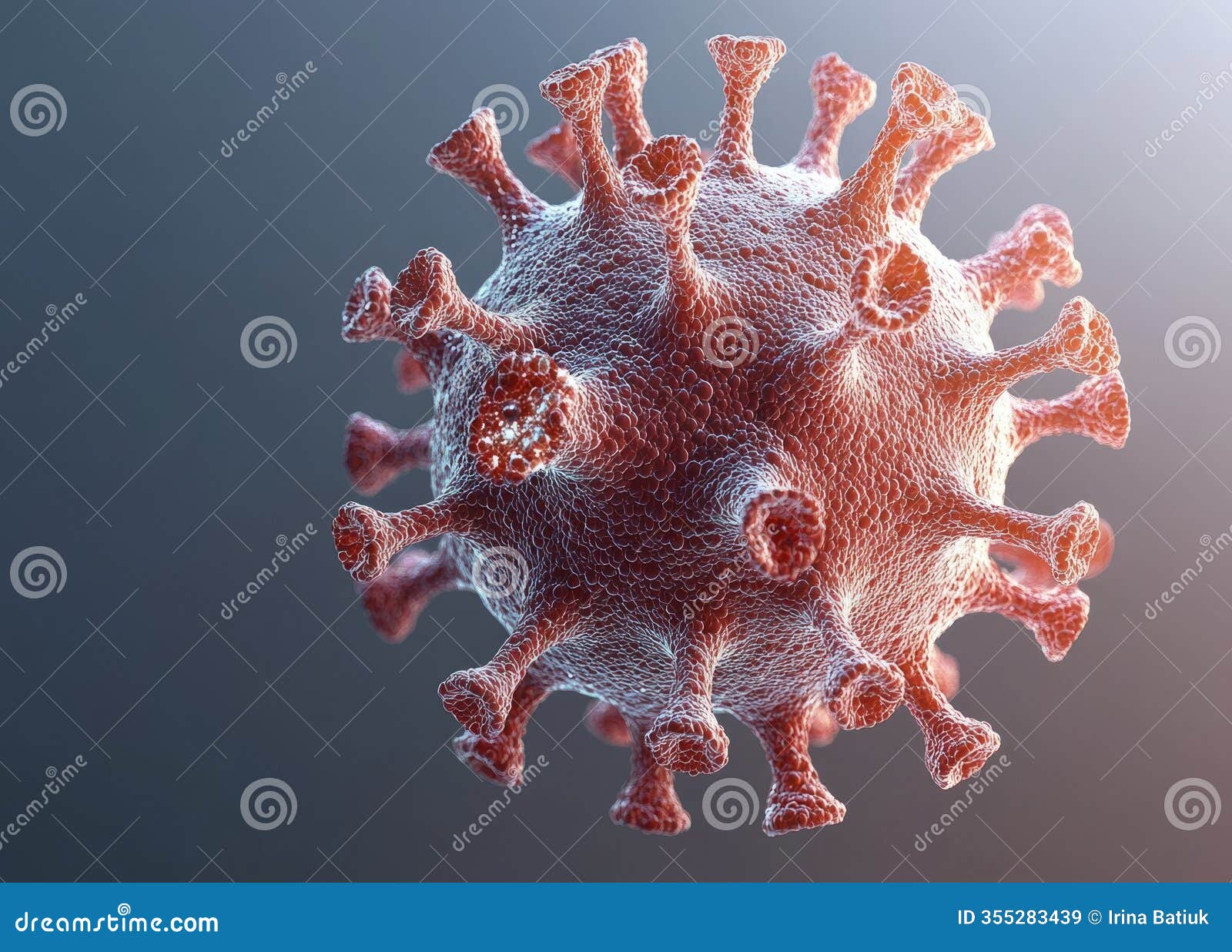 This Visual Representation Showcases the Intricate Details of a Virus ...