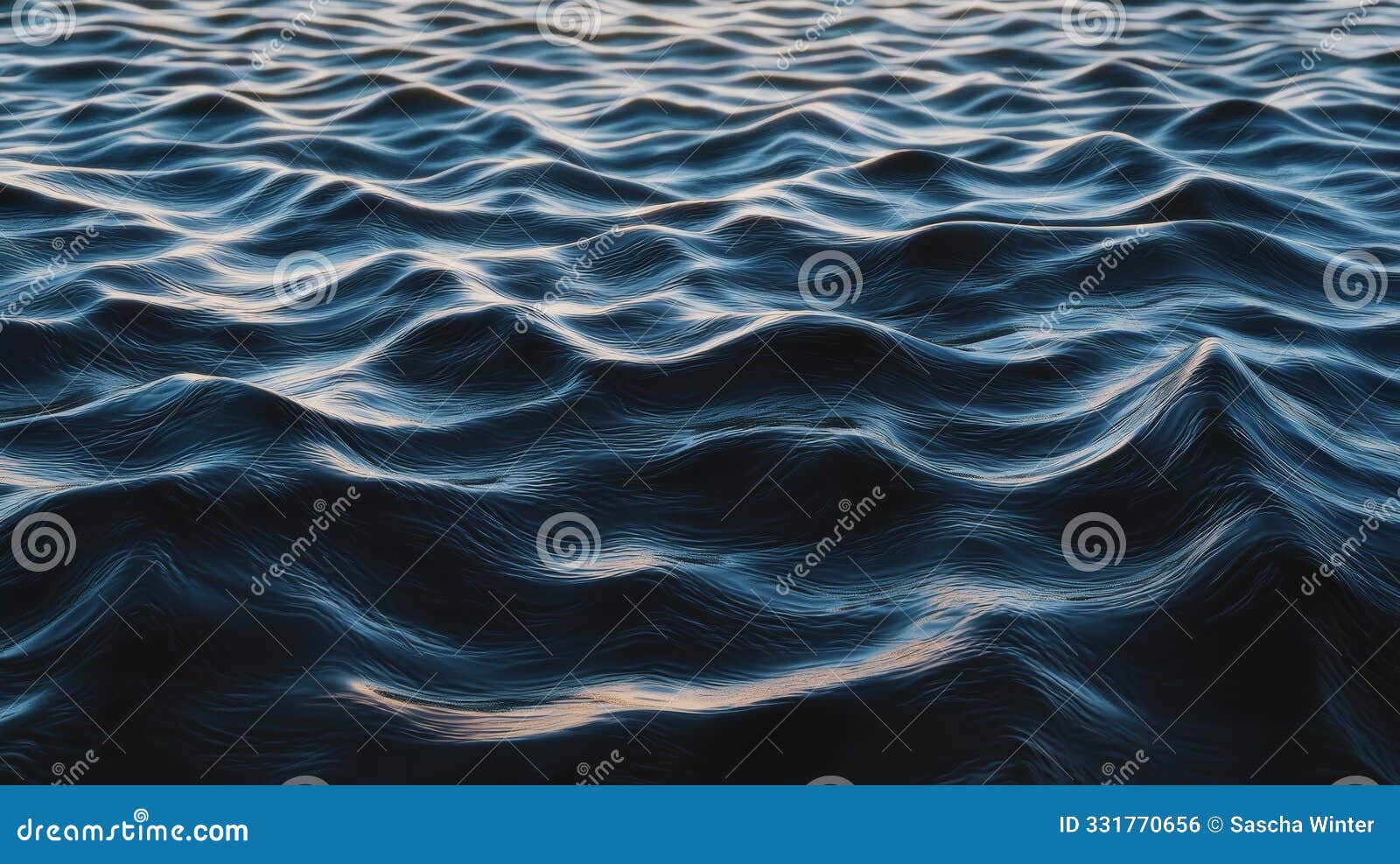 The Principle of Interference in Waves. Generative AI Stock ...