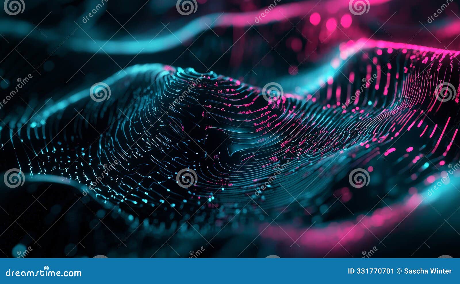 The Principle of Interference in Waves. Generative AI Stock ...