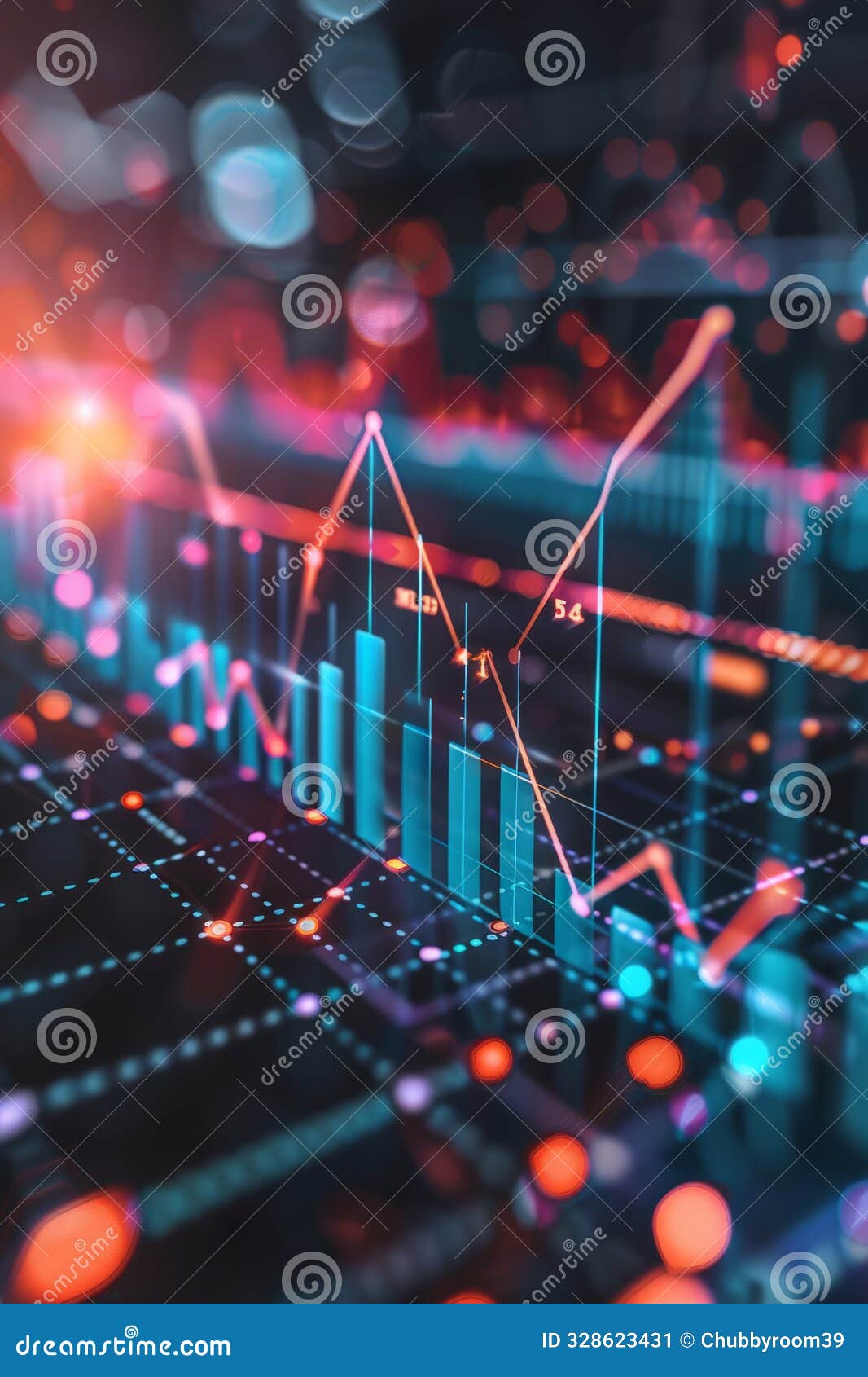 Visual Representation of Strong Economic Growth through Detailed ...