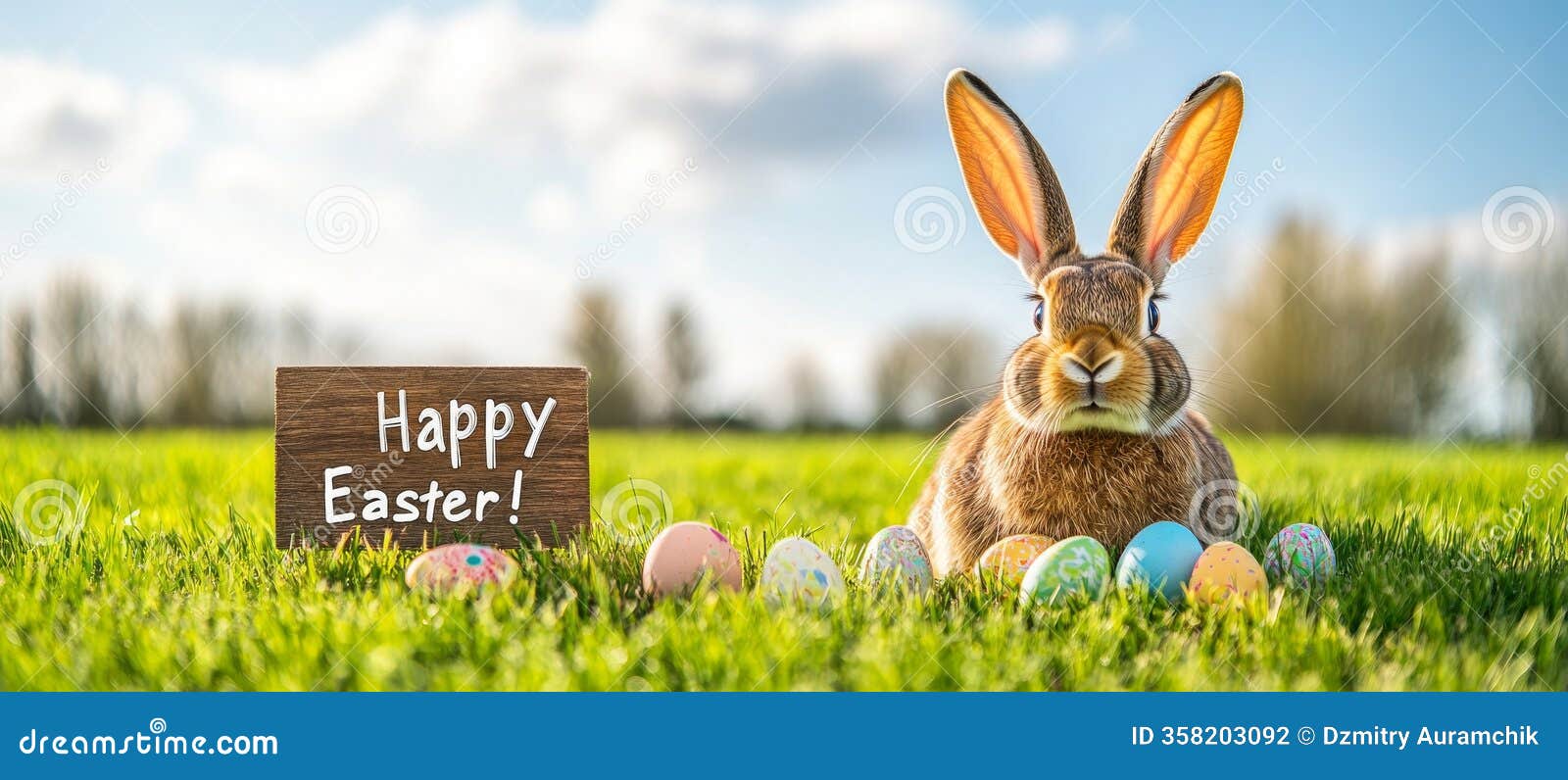 Visual Representation of a Sweet Baby Rabbit Posing As the Easter Bunny ...