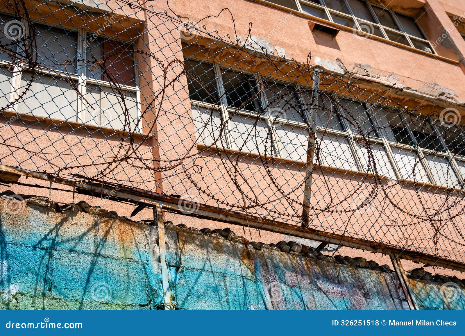 A Visual Representation of Urban Decay and Heightened Security in an ...