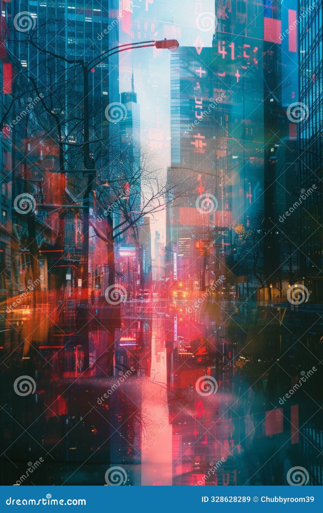 Visual Representation of Urban Development and Financial Progress ...