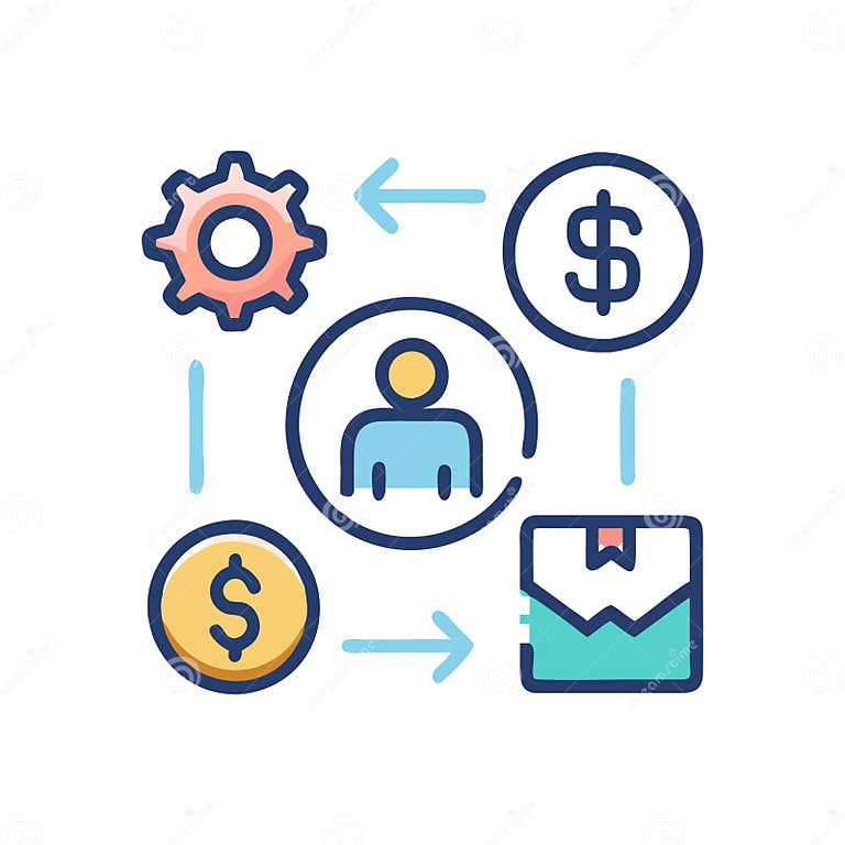 Visual Representation of Value Propositions Stock Vector - Illustration ...