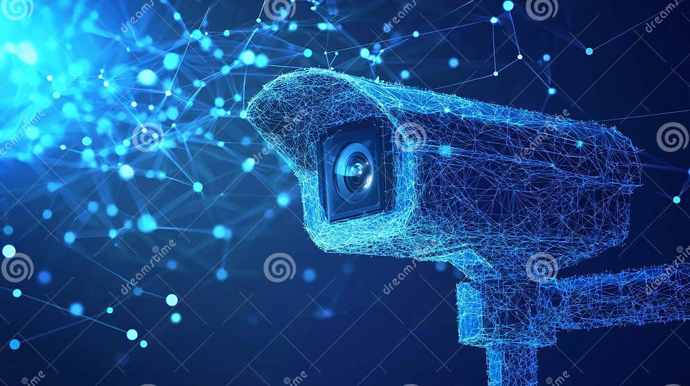 In this Visual Representation of a Video Surveillance Camera, Polygonal ...