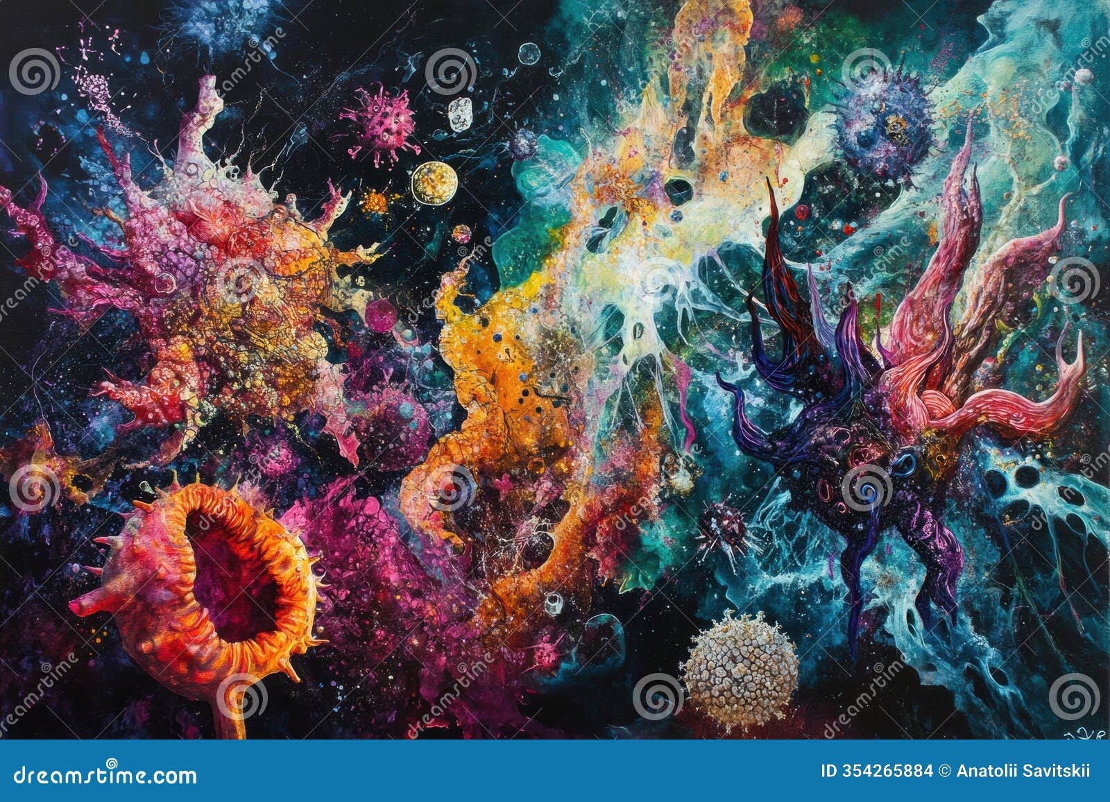 Visual Representation of a Virus Transformation and Mutation in a ...