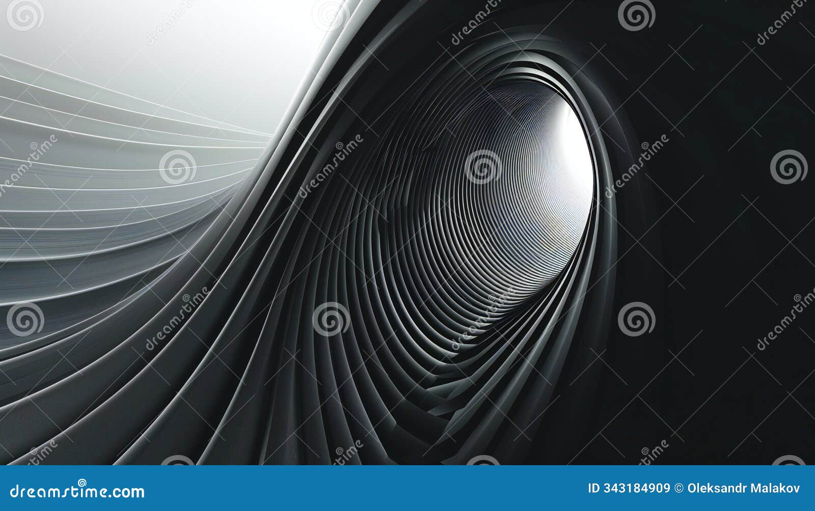 A Visual Representation of Warped Spacetime Stock Illustration ...